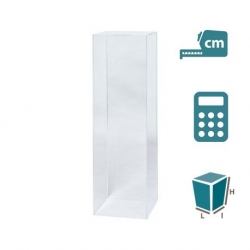 Commander socles en plexiglas ️ Colonnes en plexiglas|option sur mesure